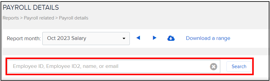 Output Payroll details – Workcloudヘルプセンター