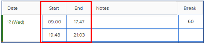 Record check-in/out times on the home screen – Workcloudヘルプセンター