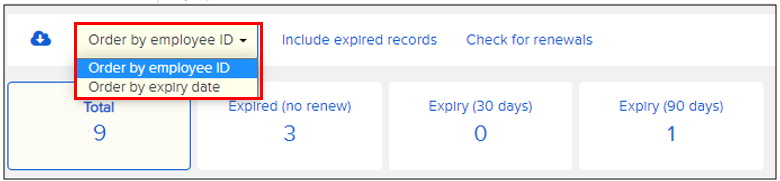 Check visa expiry dates for employees – Workcloudヘルプセンター