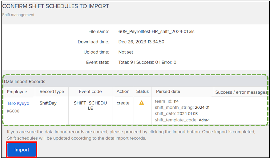 Shift management Create and change new shift patterns – Workcloudヘルプセンター
