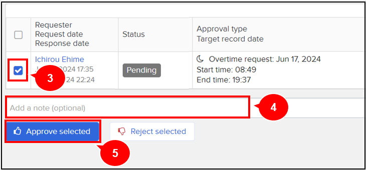 Approve time & leave requests – Workcloudヘルプセンター