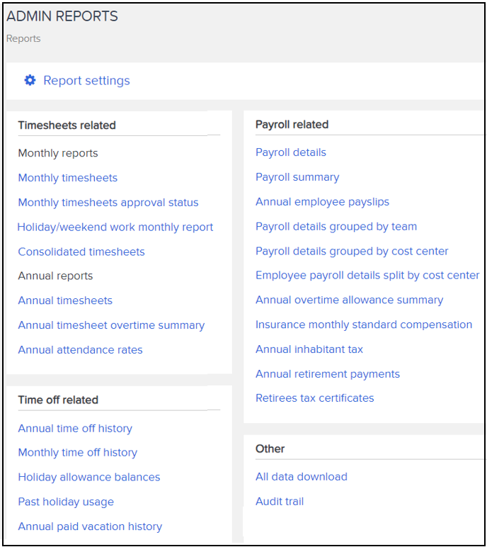 View / Download Report – Workcloudヘルプセンター
