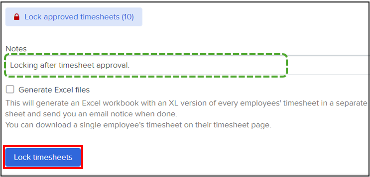 Timesheet Lock – Workcloudヘルプセンター